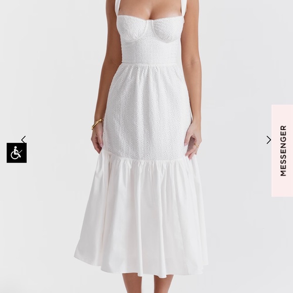 House of CB | Dresses | House Of Cb Elia White Dress | Poshmark